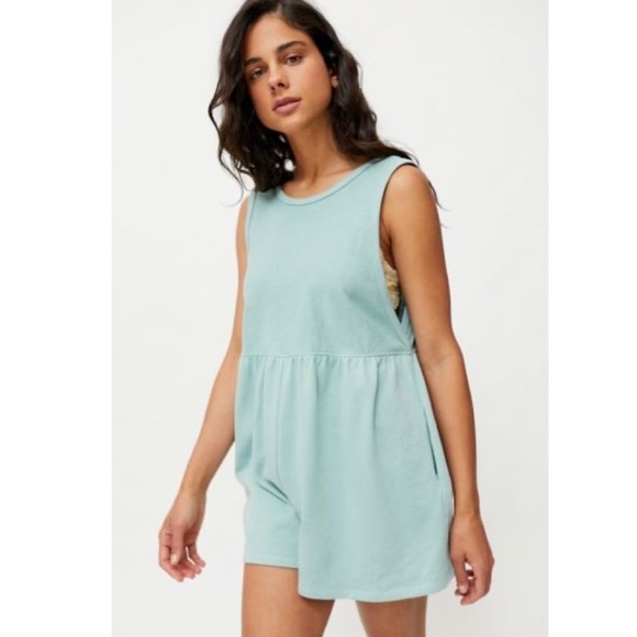 Urban Outfitters | Pants & Jumpsuits | Uo Katie Knit Vback Romper ...